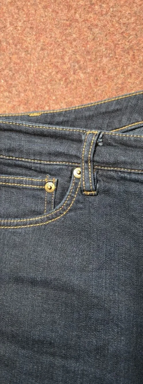 Chaps | Jeans | Chaps Denim Straight Jeans Size 6 Dark Wash 28in Inseam ...